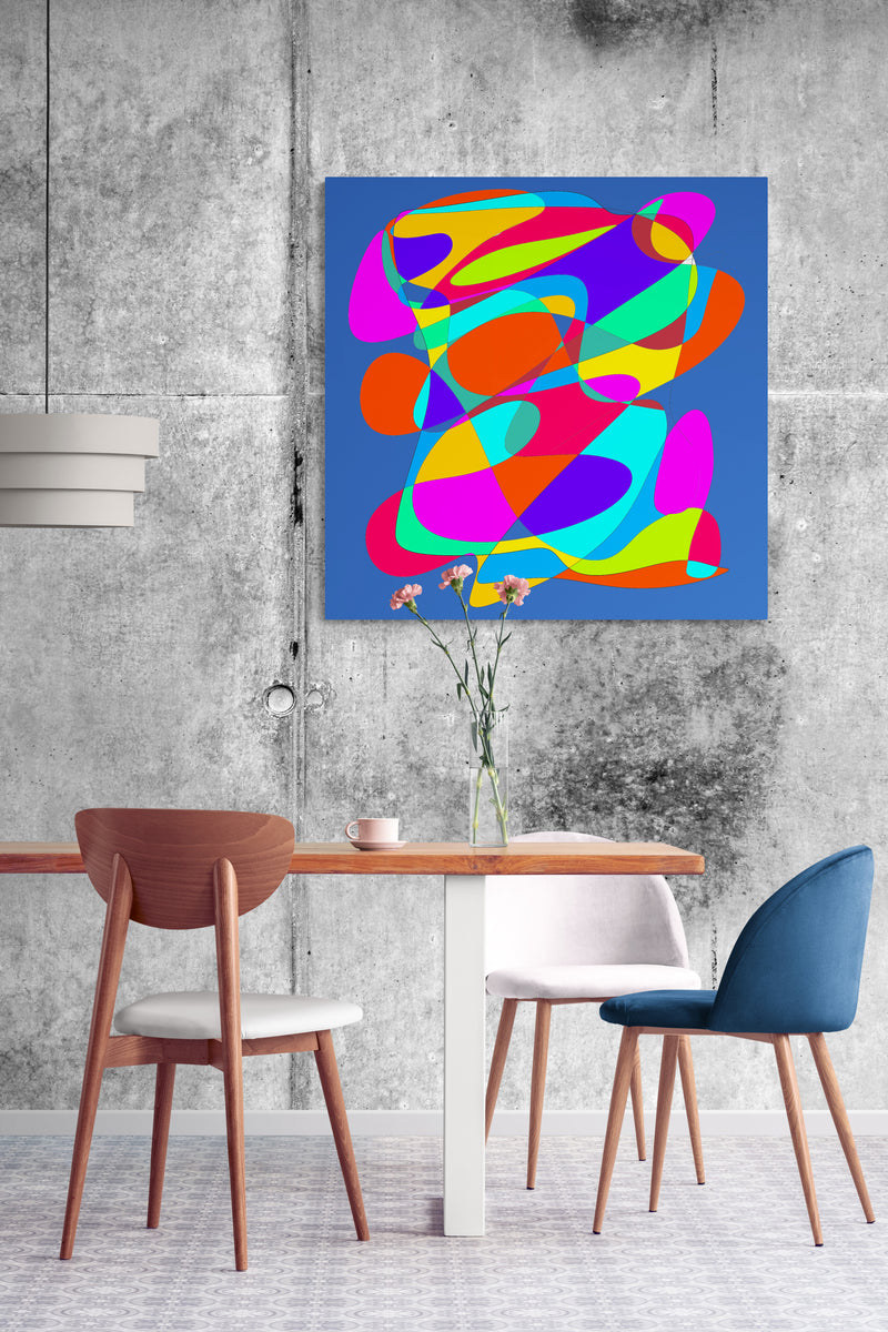 Cuadro Abstracto 10 Zutopía Diy