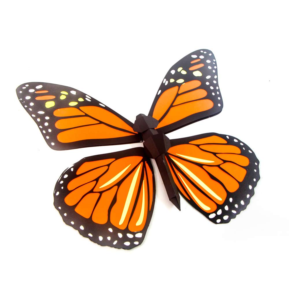 Mariposa DIY / Papercraft Kit / Rompecabezas 3D – Zutopía DIY