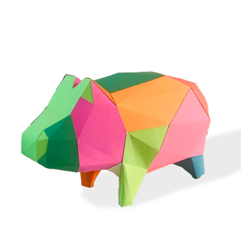 Marrano Mesa DIY / Papercraft Kit / Rompecabezas 3D - Mix – Zutopía DIY