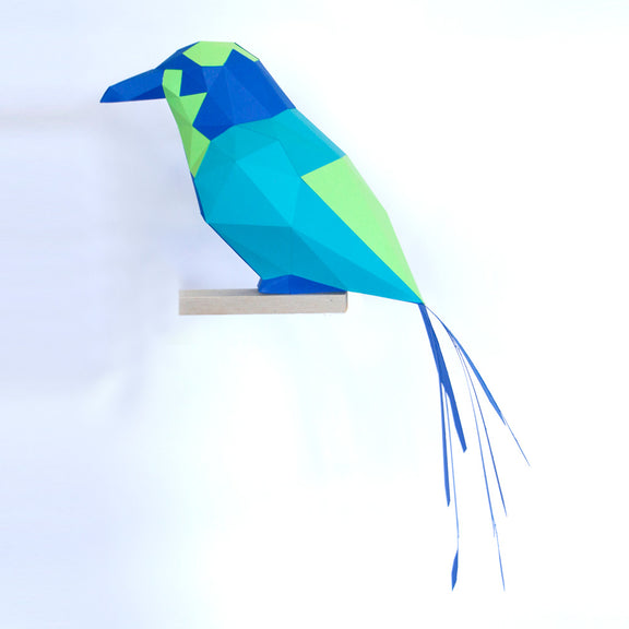 Barranquero 3D DIY / Papercraft Kit / Rompecabezas 3D Tres colores ...